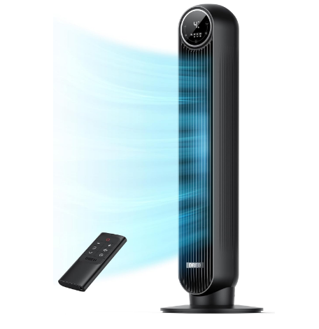 Tower Fan For Bedroom, Quiet Floor, With 4 Speeds, 4 Modes – Marktzon ...
